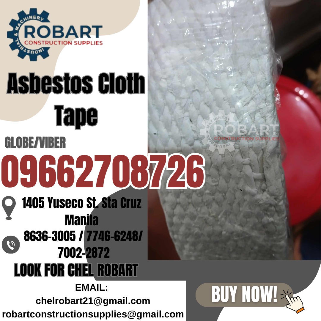 ASBESTOS CLOTH TAPE, Commercial & Industrial, Construction Tools ...
