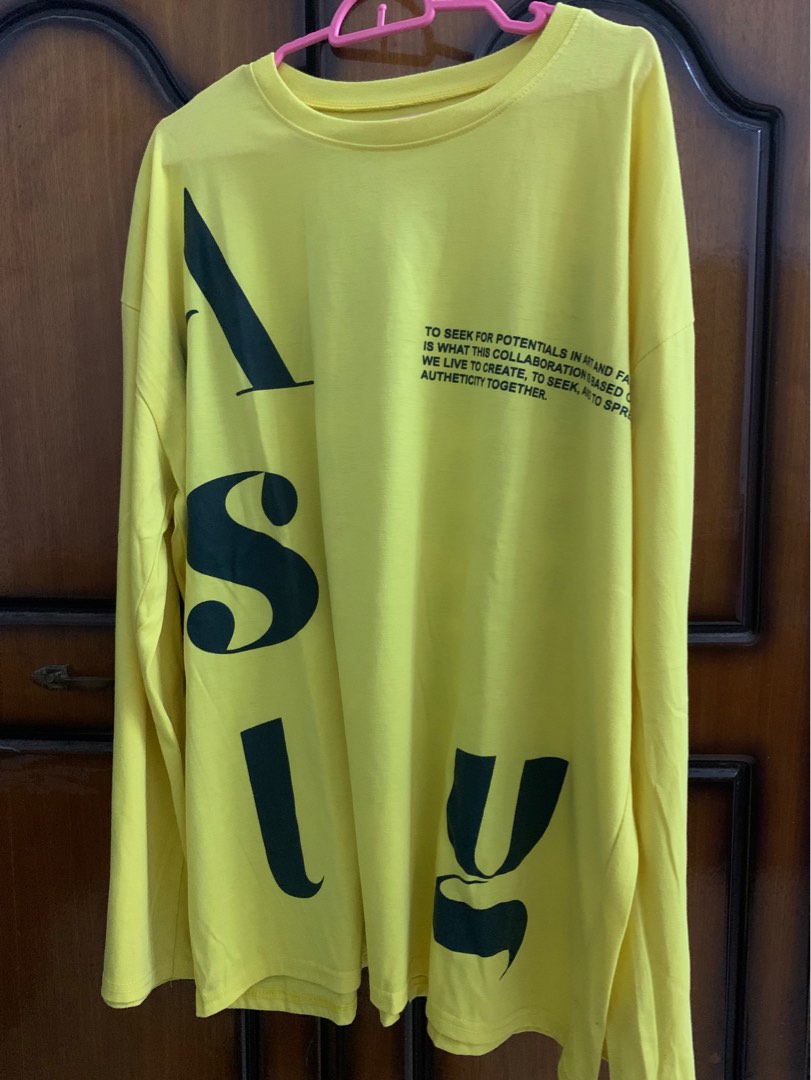 ASLY x SUPERSUNDAY oversized tshirt (LIMITED EDITION), Men's Fashion ...