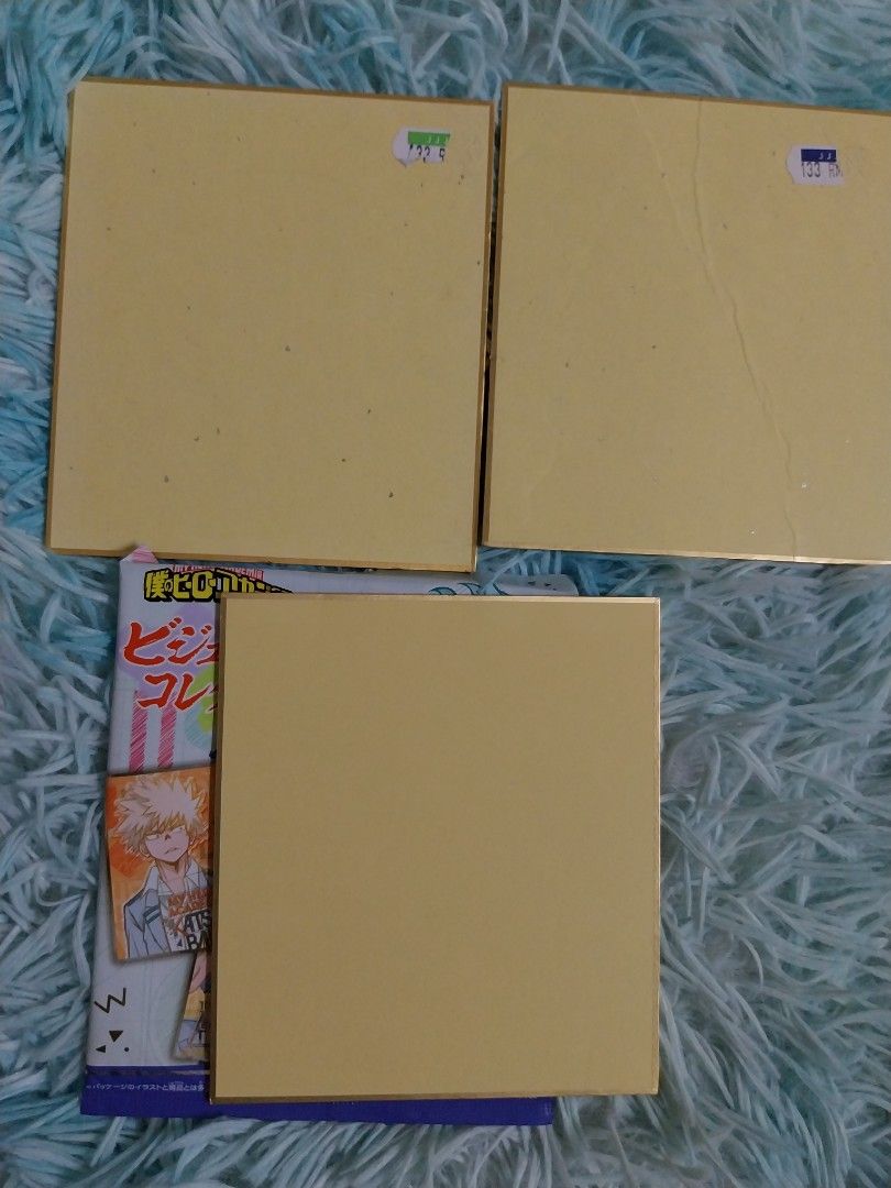 Anime artboard shikishi my hero academia mha kuroko no basket knb spy ...