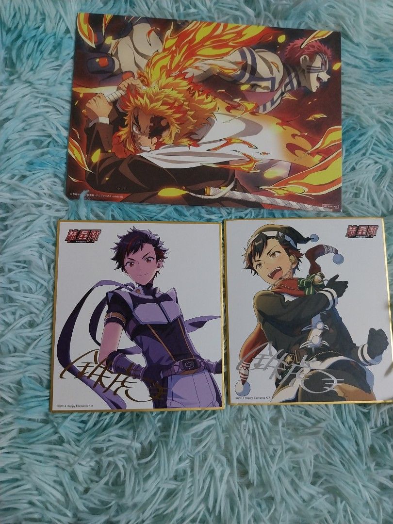 Anime artboard shikishi my hero academia mha kuroko no basket knb spy ...
