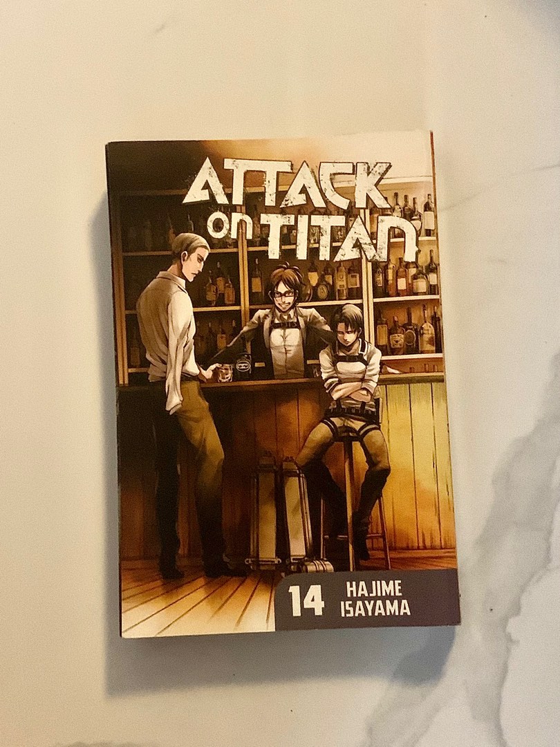 Attack on Titan vol. 14, Hobbies & Toys, Books & Magazines, Comics ...