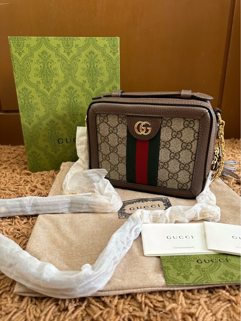 Authentic Gucci Mini Ophidia Vanity Bag, Luxury, Bags & Wallets on Carousell
