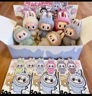 Labubu Popmart Version 2 Have a Seat, Hobbies & Toys, Toys & Games on ...