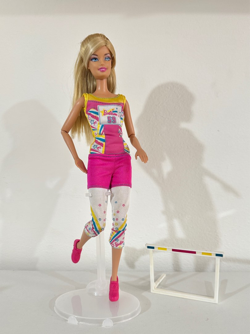 Barbie I Can Be Team Olympic Track and Field Doll, Hobbies & Toys, Toys ...