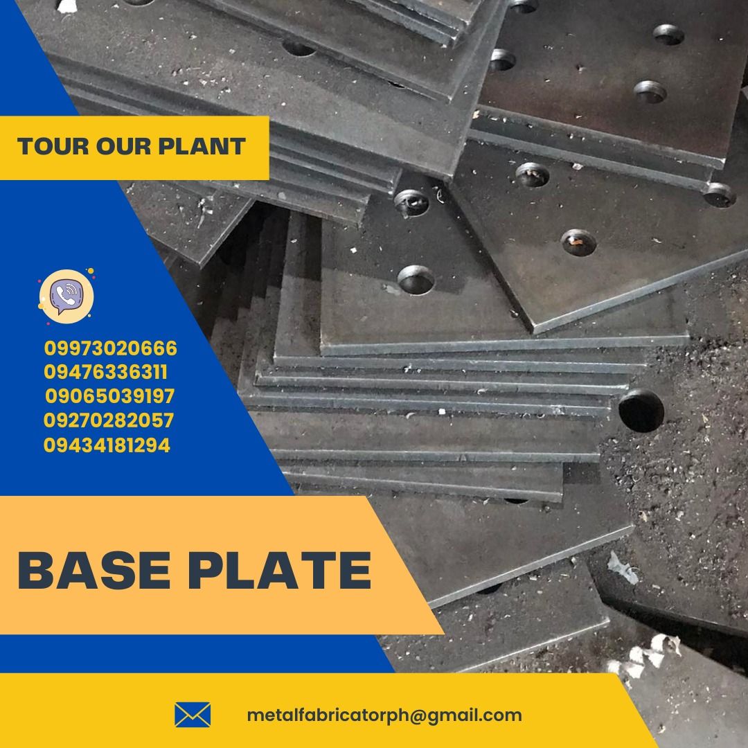Base Plate | Metal Plate | Northern Uprising | Cut Size Plate | MS ...