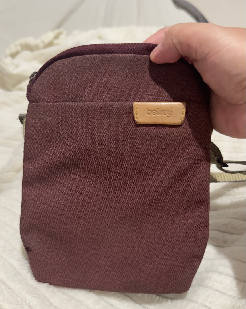 Bellroy City Pouch - Red Earth, Men's Fashion, Bags, Sling Bags on ...