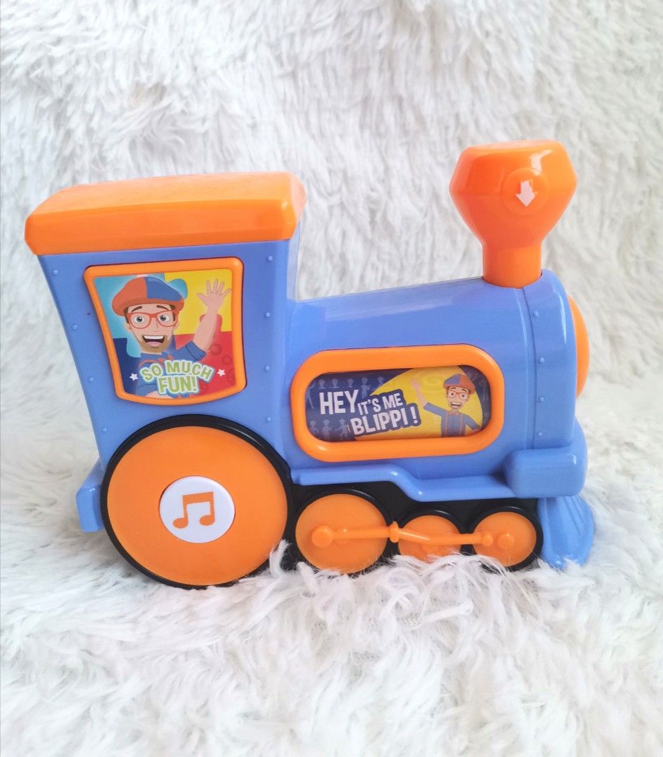 Blippi Toy train musical toy, Hobbies & Toys, Toys & Games on Carousell