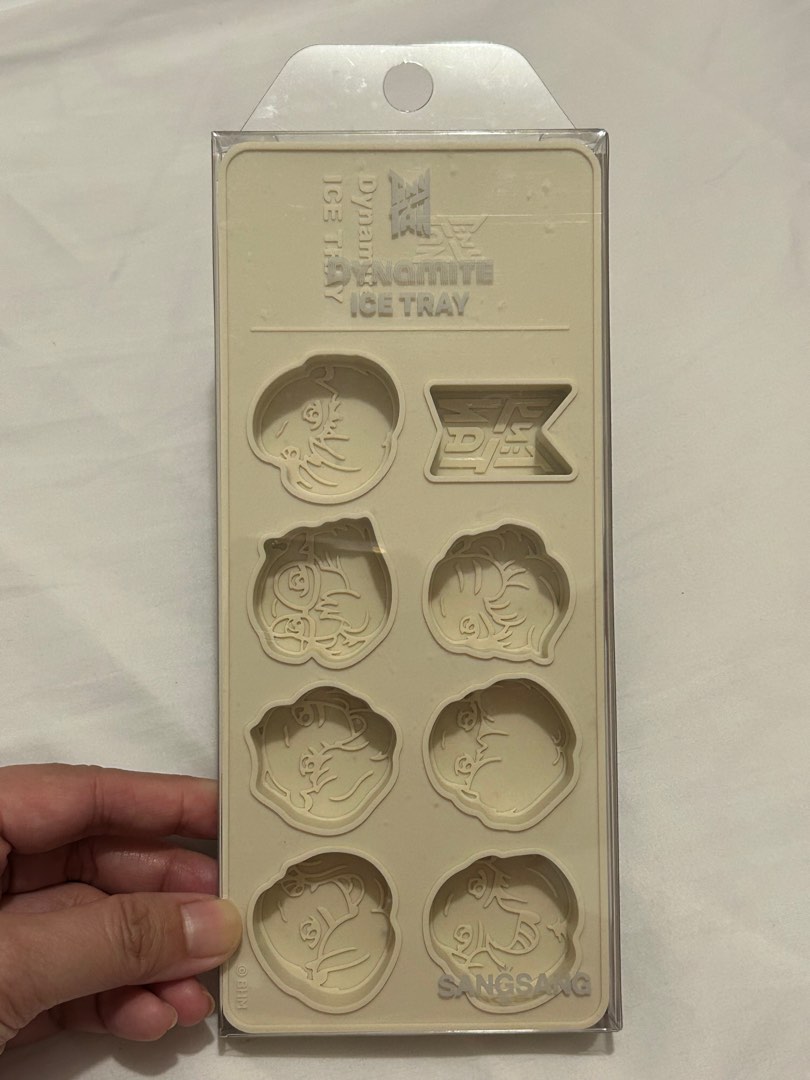 BNEW BTS Tiny Tan Dynamite Ice Tray/Mold, Hobbies & Toys, Memorabilia ...