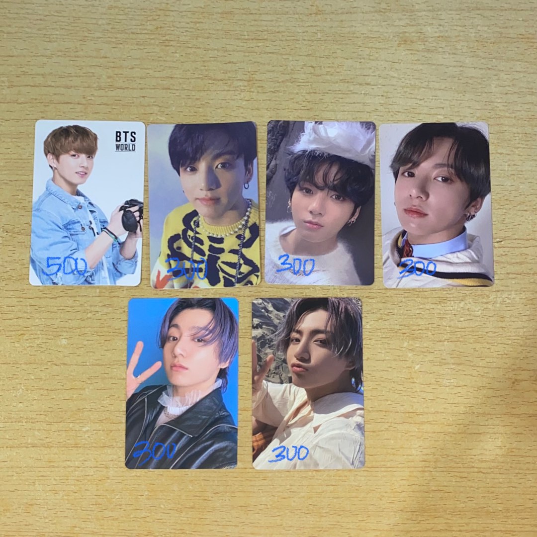 bts jungkook jk photocard pc (bts world persona v4 mots7 v1 v4 butter ...