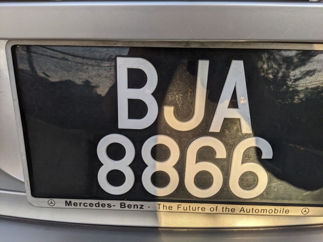 Car Number plate BJA8866 for Sale, Auto Accessories on Carousell