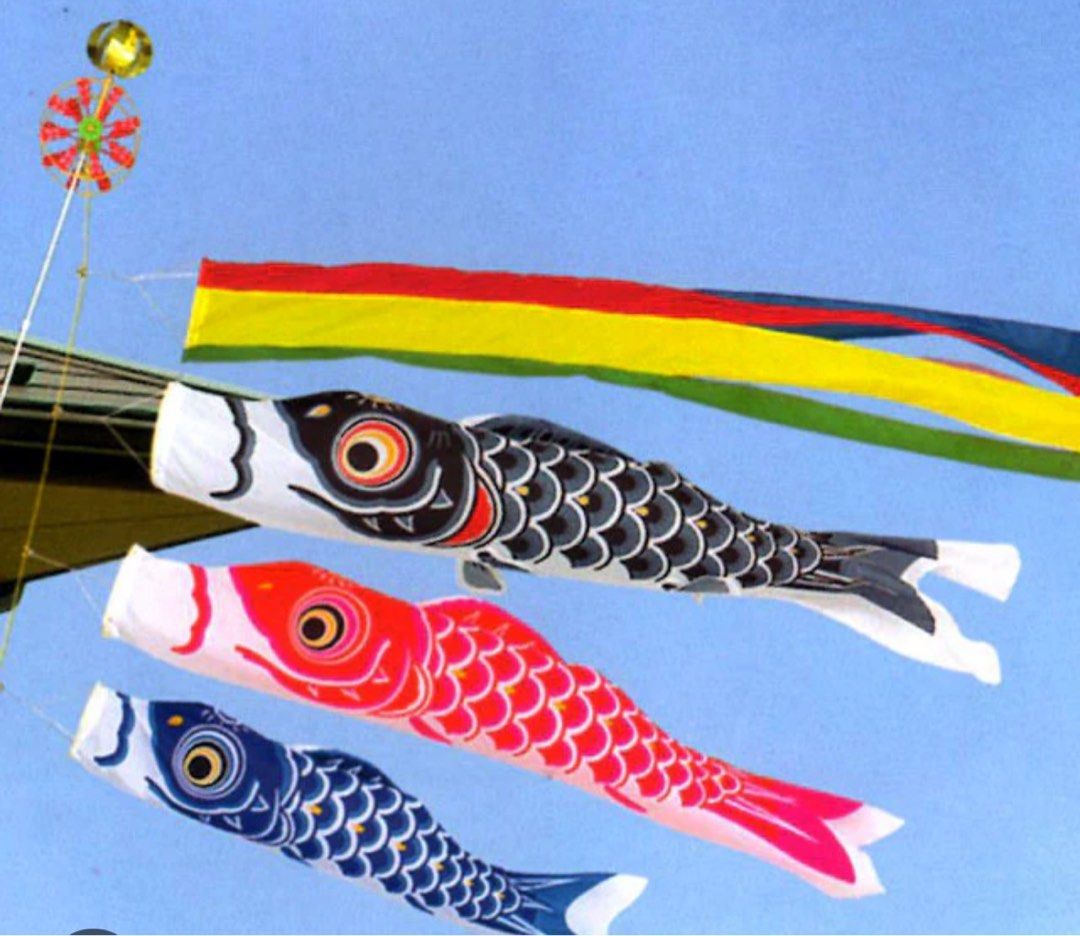 Japanese Carp streamers / Koi fish flags / Koi Nobori 🎏, Furniture ...