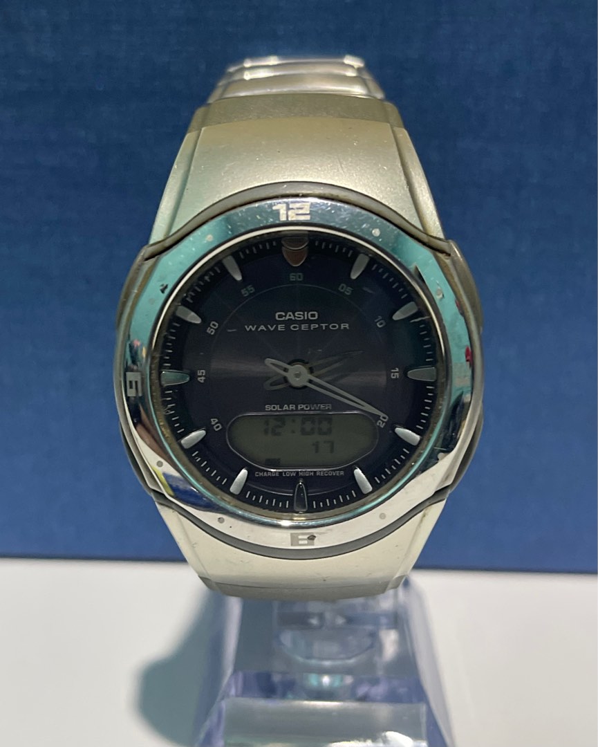 Casio Wave Ceptor Watch, Men's Fashion, Watches & Accessories, Watches ...