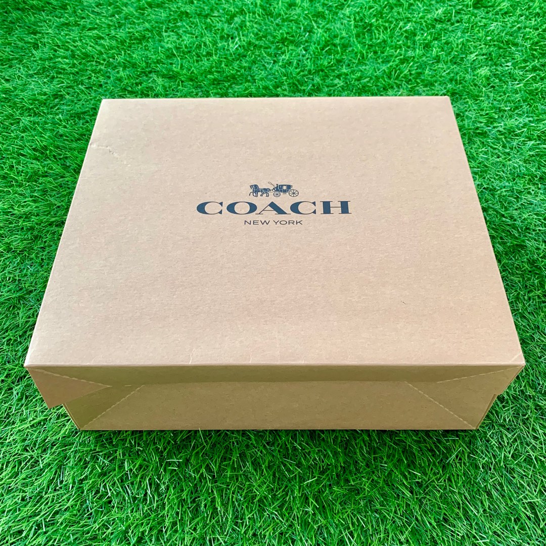 COACH Medium Brown Gift Box (2 units), Luxury, Bags & Wallets on Carousell
