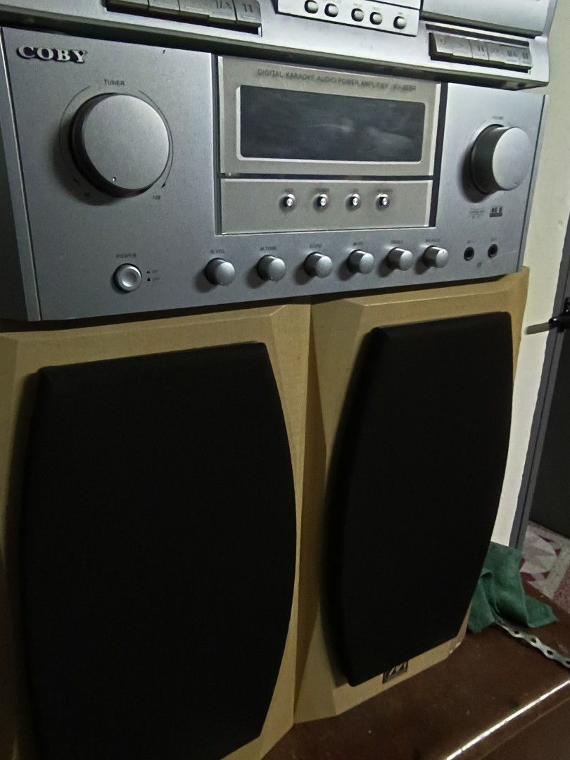 Coby amplifier with Mclaren Usa Speaker set 250watts, Audio, Soundbars ...