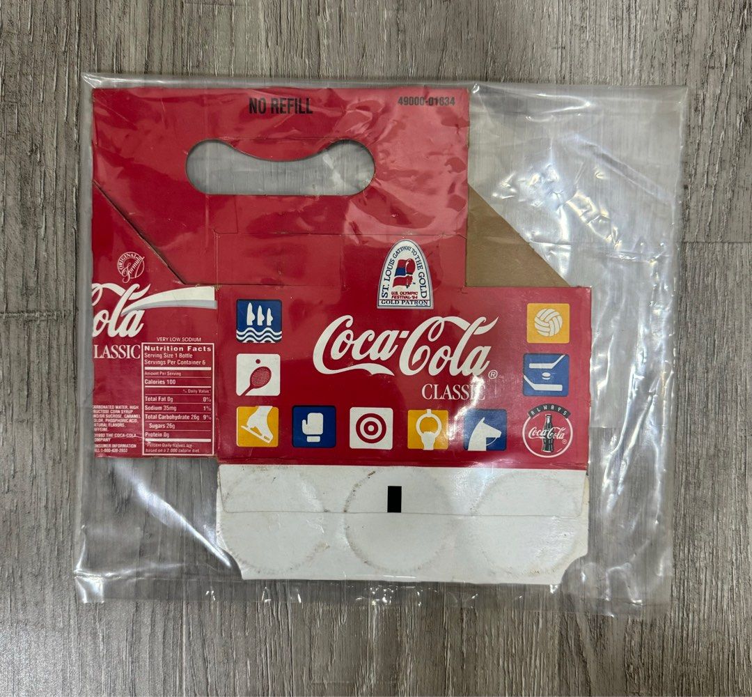 Coca Cola Vintage USA Packaging Bottle II, Hobbies & Toys, Collectibles ...