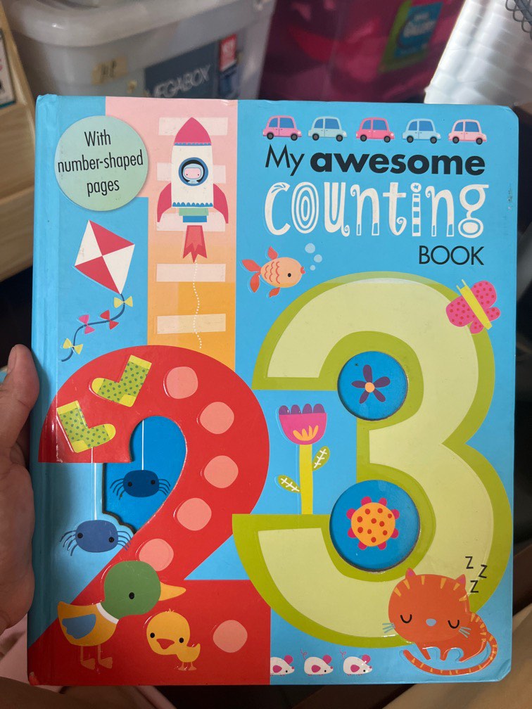 Counting educational book kids preschool Baby books, Hobbies & Toys ...