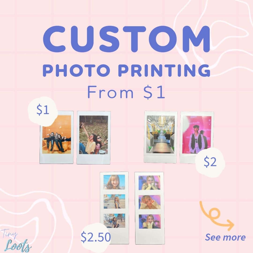 Custom photo printing from $1, Lifestyle Services, Photography & Video ...