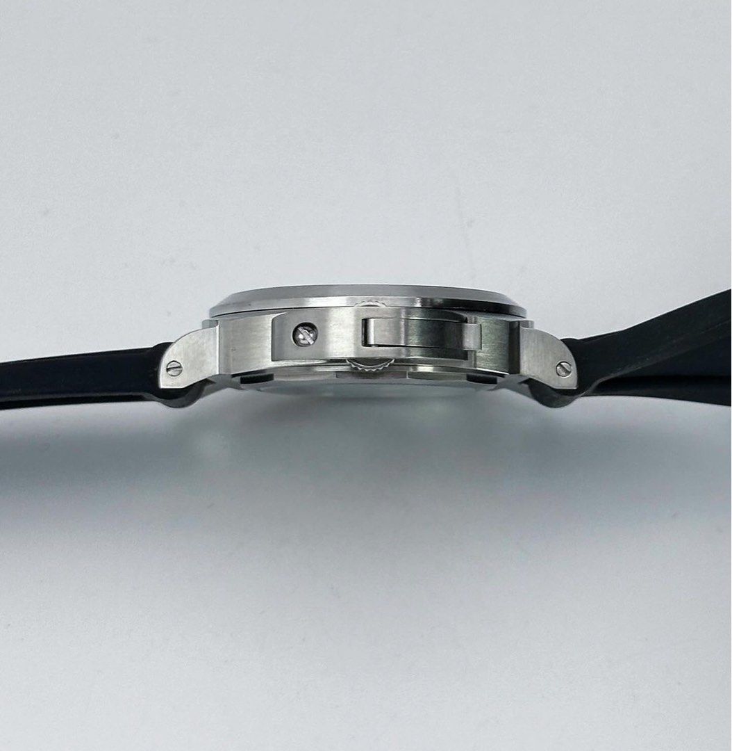 Custom Seiko Mod 40mm PAM Black Day-Date Submersible w/ Sapphire Glass ...