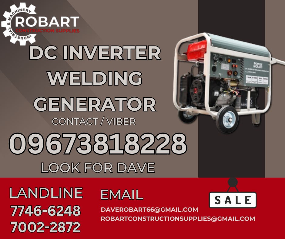 DC INVERTER WELDING GENERATOR POWERCRAFT, Commercial & Industrial ...