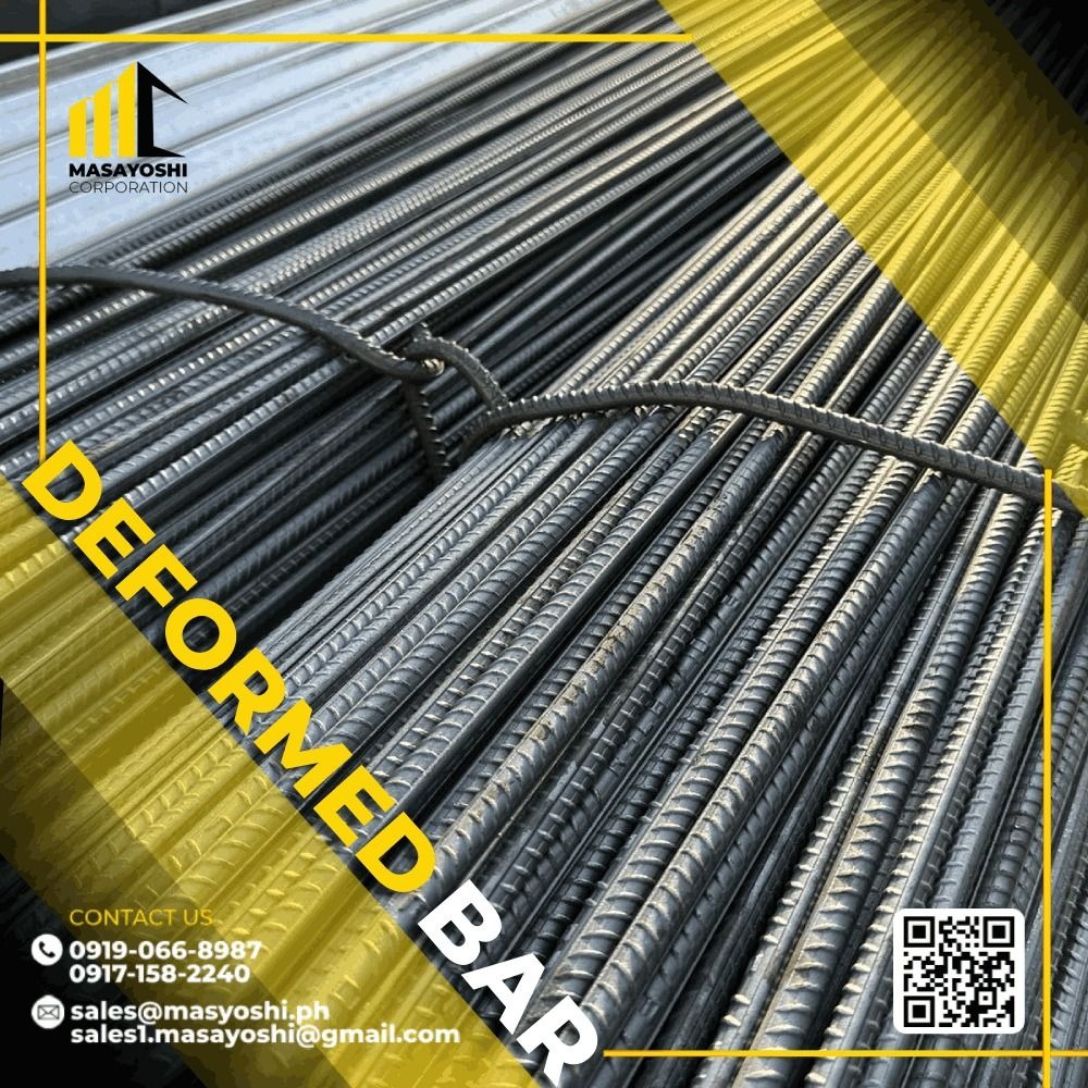 Deformed Bar Grade 33 36mm x 6meters | RSB | Corrugated Bar | Deform ...