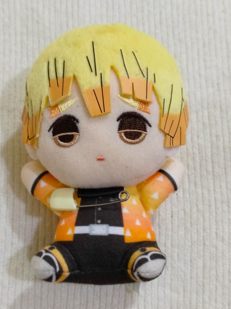 Demon Slayer Zenitsu Plush #1, Hobbies & Toys, Toys & Games on Carousell