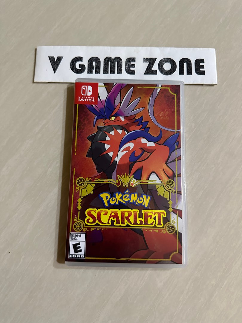 Pokemon Scarlet | Nintendo Switch Used Games | Physical Game Card | for ...