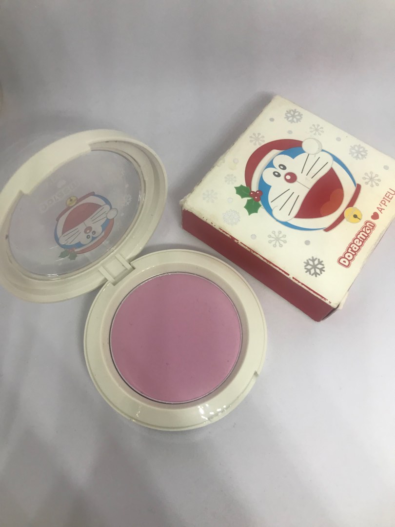 Doraemon x Apieu Pastel Blusher VL01, Beauty & Personal Care, Face ...