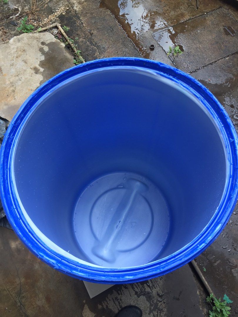 Drum Plastik Biru, Furniture & Home Living, Gardening, Pots & Planters ...