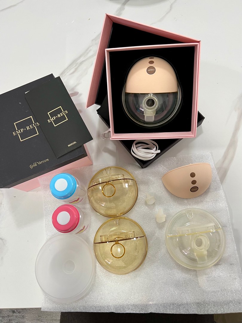 Empreus Smart IOT Wearable Breast Pump (Double Unit), Babies & Kids, Nursing & Feeding ...