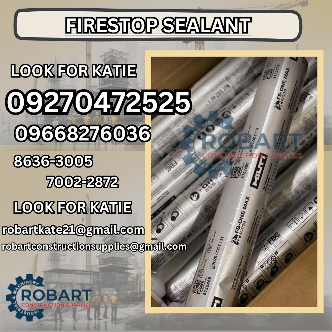 Firestop Sealant FS-ONE MAX, Commercial & Industrial, Construction ...