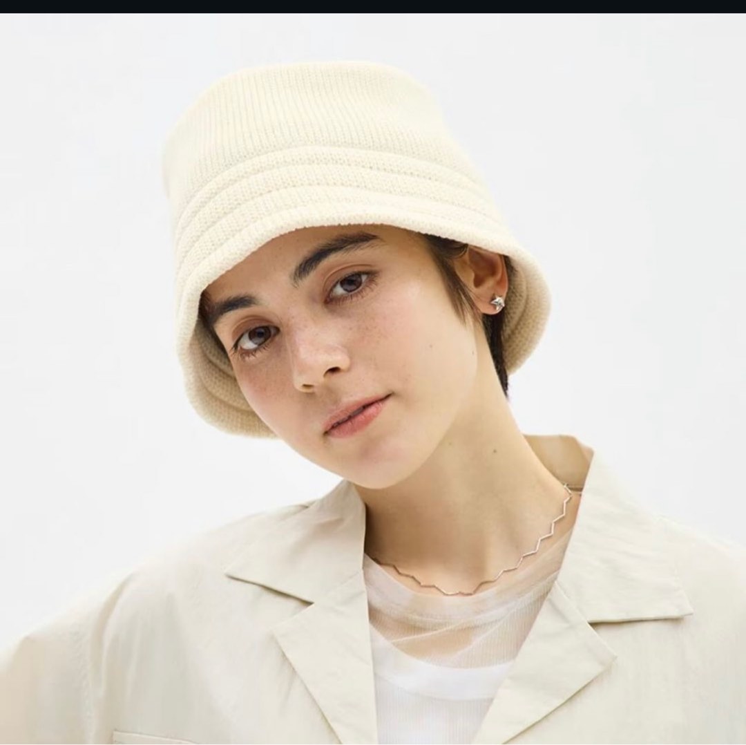 GU knit bucket hat, Women's Fashion, Watches & Accessories, Hats ...