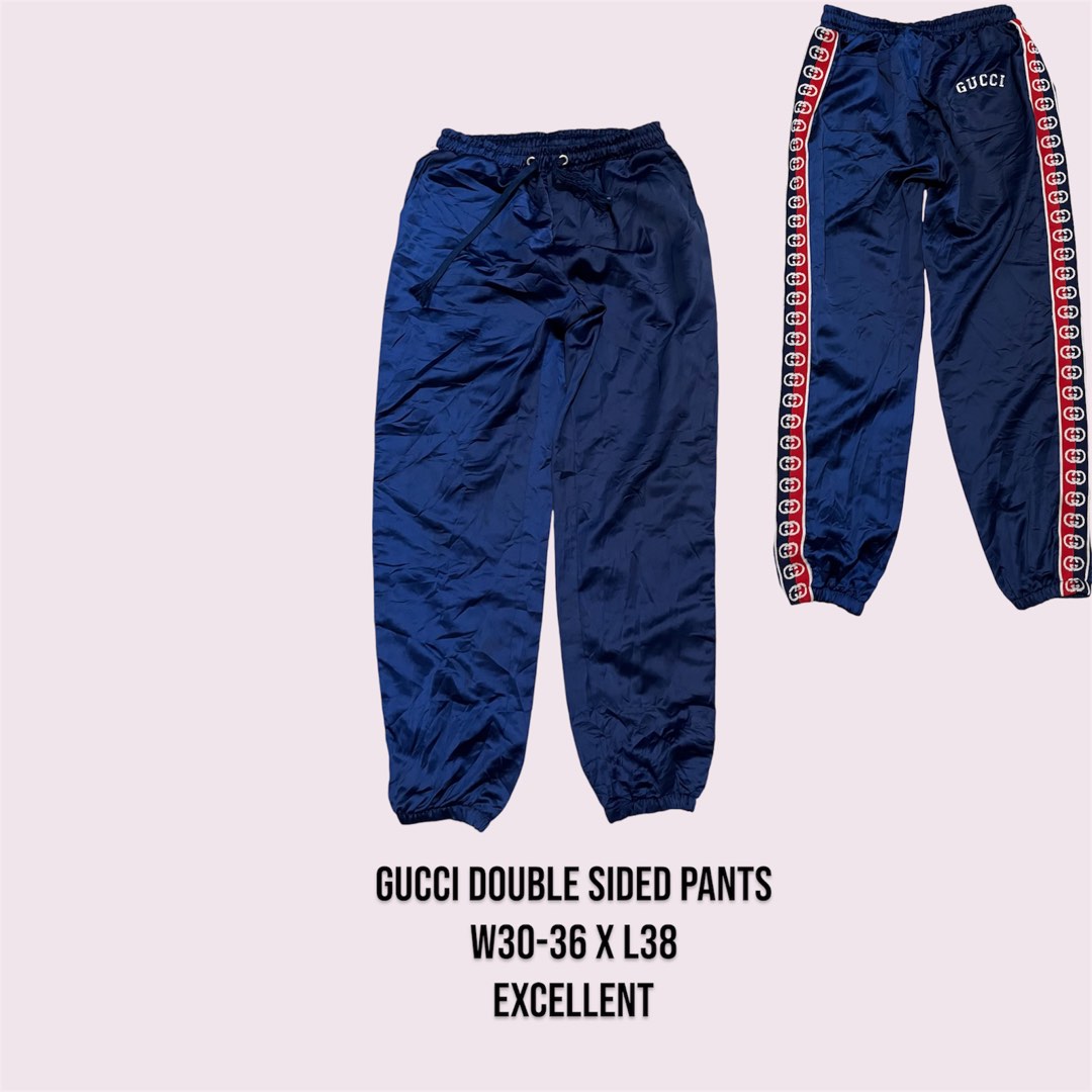 Gucci Trackpants, Men's Fashion, Bottoms, Joggers on Carousell