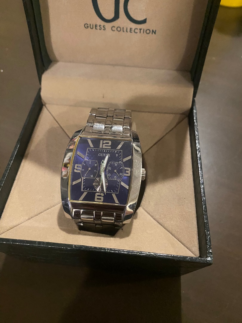 Guess W95015G1 Gents Stainless Steel Multidial Watch, Luxury, Watches ...