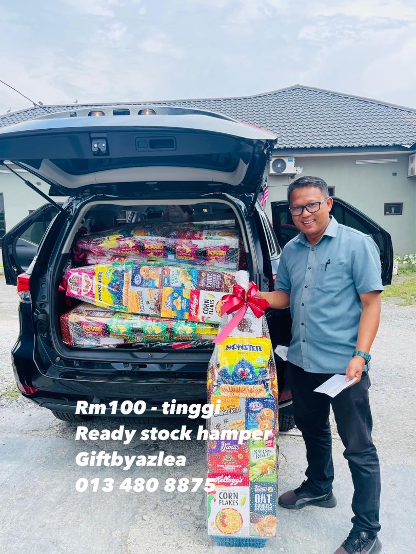Hamper makanan dan minuman rm100 ready stock, Food & Drinks, Gift ...
