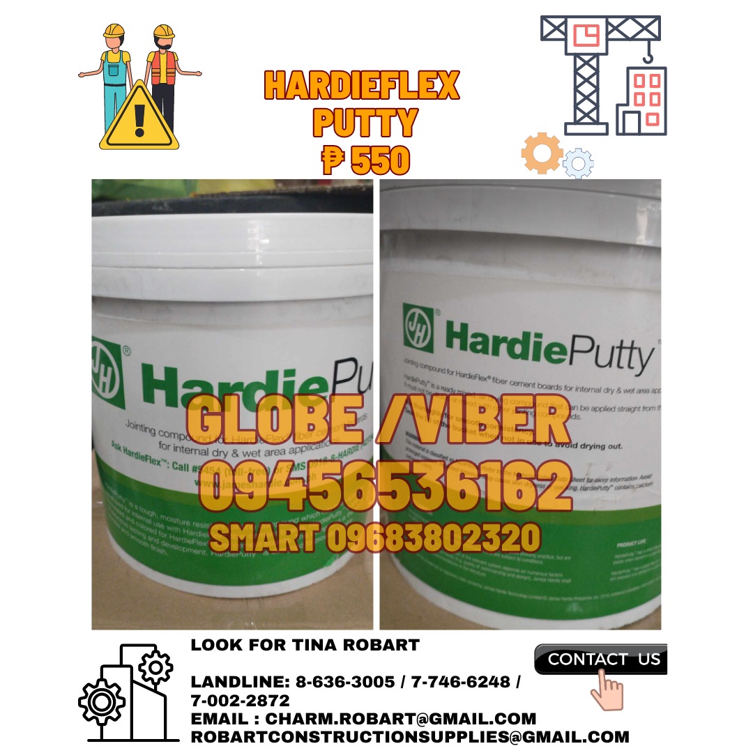 Hardieflex putty, Commercial & Industrial, Construction & Building ...