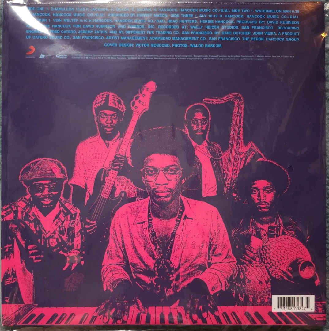 Herbie Hancock/ Head Hunters Vinyl, Hobbies & Toys, Music & Media ...