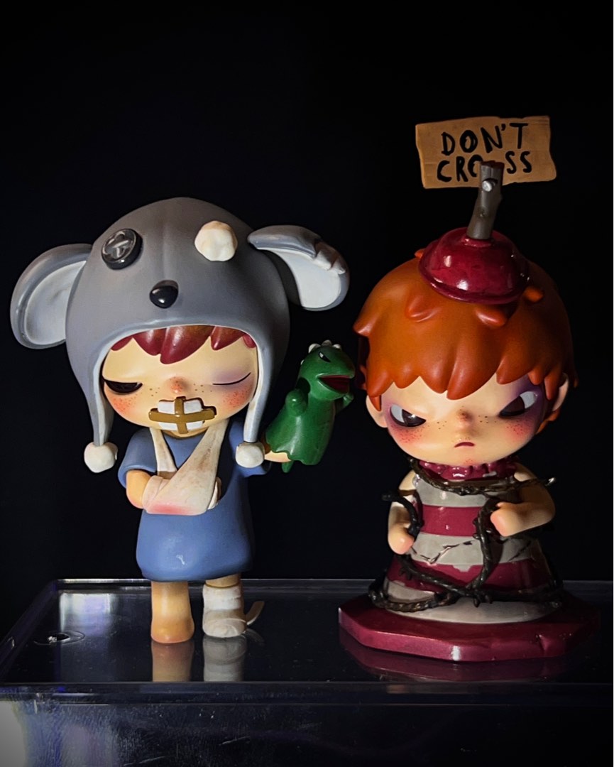 HIRONO Traffic Cone and Unspoken, Hobbies & Toys, Toys & Games on Carousell