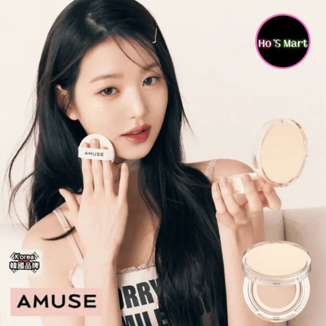 AMUSE 純素果凍露水光澤氣墊粉底 5色選擇 | Olive Young 銷量No.1 |女神~張員瑛代言, 美容＆個人護理, 健康及美容 - 皮膚護理, 化妝品 - Carousell