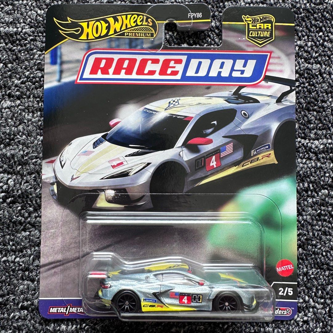 Hot Wheels 2024 RACE DAY Rexy Porsche 911 GT3 R (992) Corvette C8.R ...