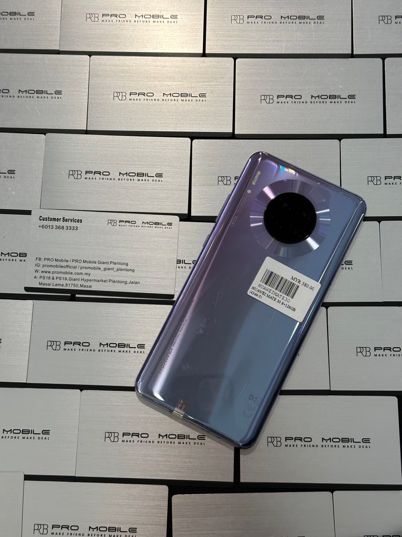 Huawei Mate 30 Cosmic Purple 128GB, Mobile Phones & Gadgets, Mobile ...