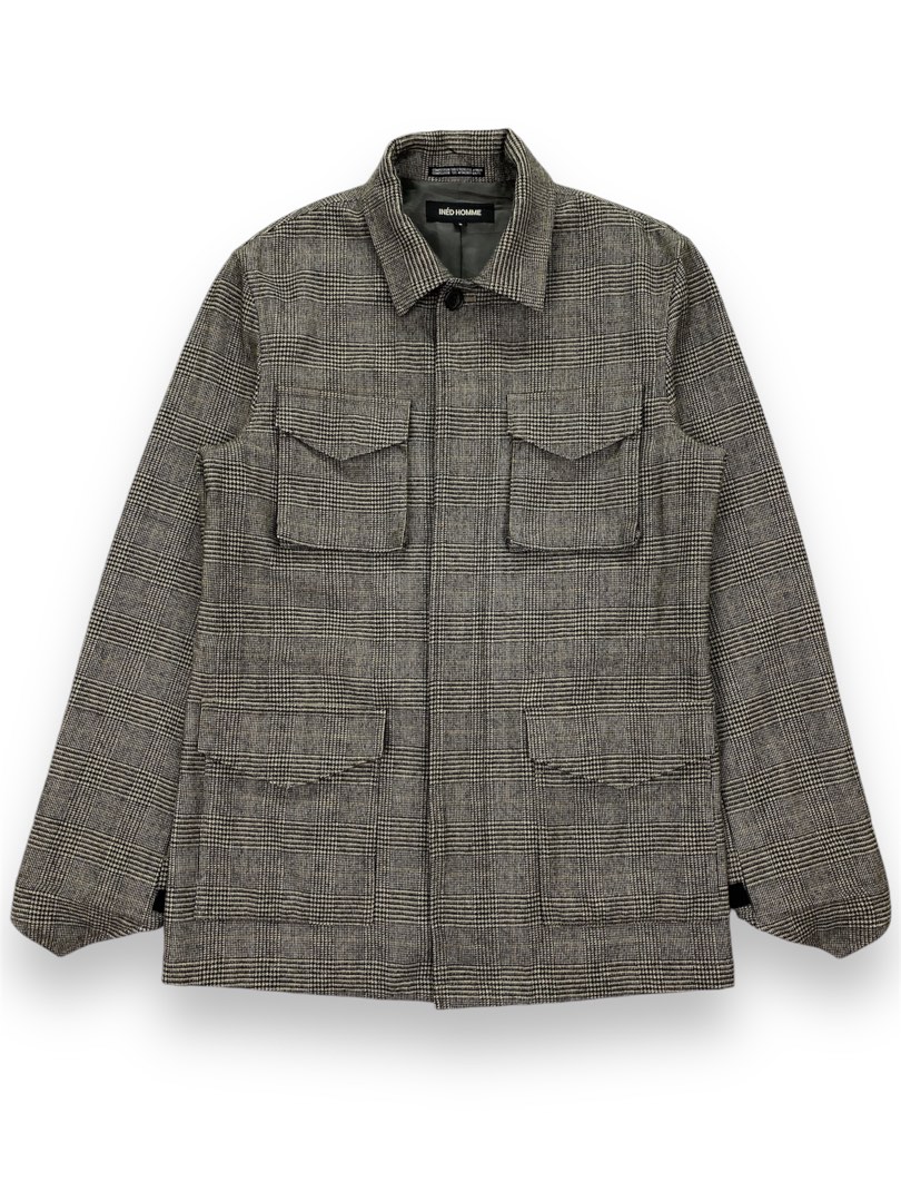 Ined Homme Wool Jacket, Men's Fashion, Coats, Jackets and Outerwear on Carousell