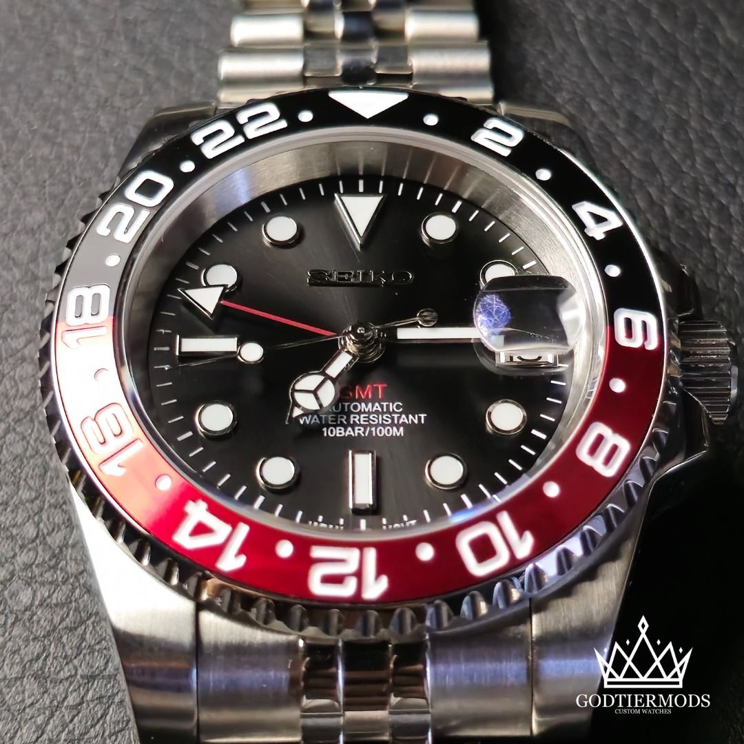 [BUILD] Seiko Coke GMT Mod, Men's Fashion, Watches & Accessories ...