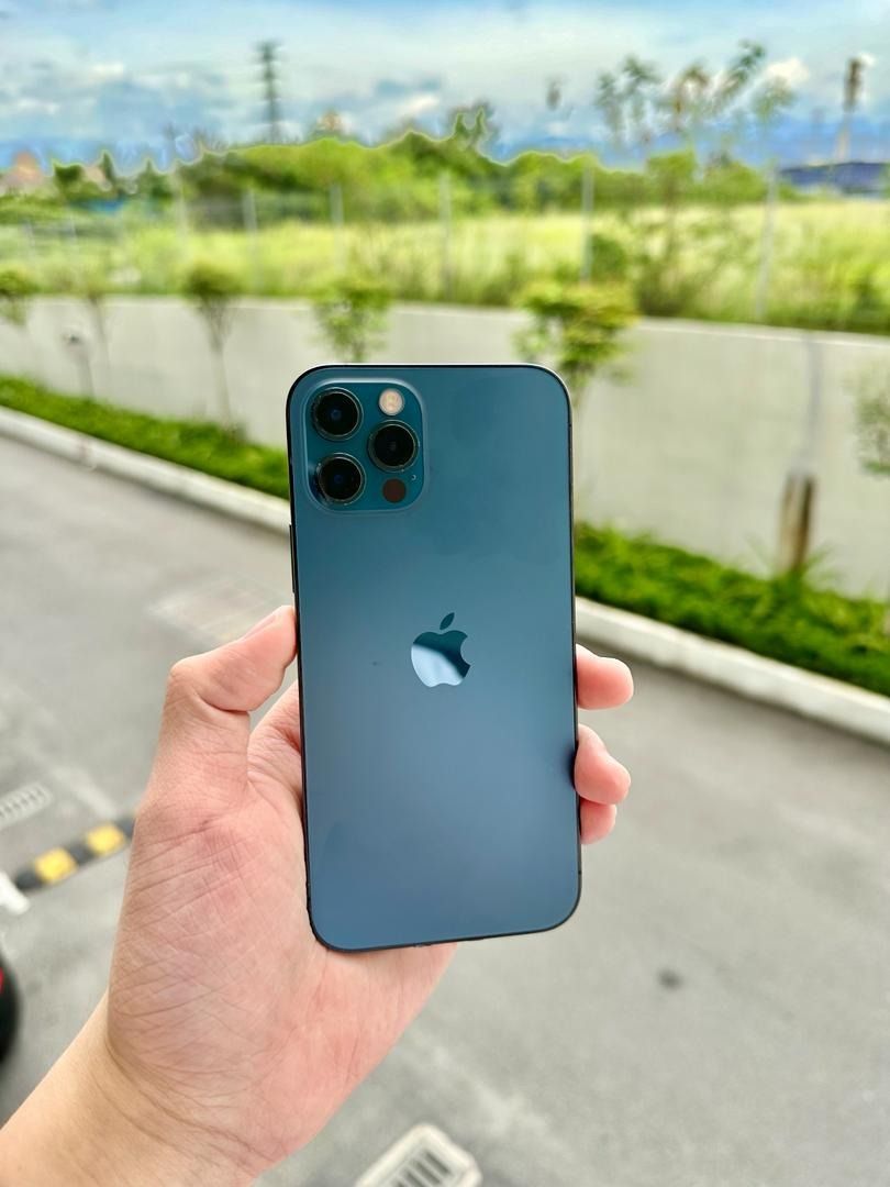 iPhone 12 Pro Pacific Blue 128GB, Mobile Phones & Gadgets, Mobile ...