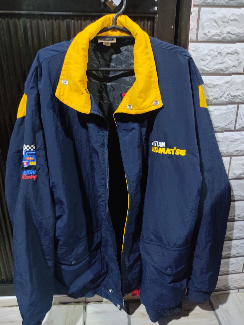 90's Racing Jacket, Men's Fashion, Activewear on Carousell