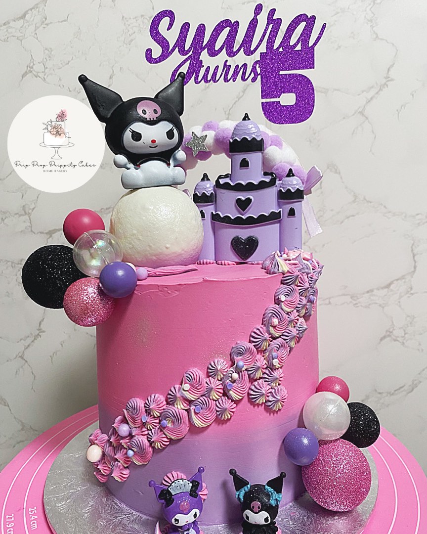 KUROMI cake, Food & Drinks, Homemade Bakes on Carousell