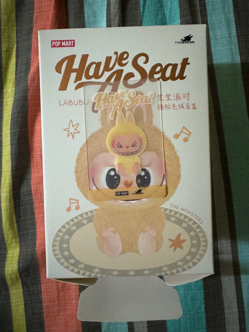 Labubu Have a Seat ‘Sisi’, Hobbies & Toys, Toys & Games on Carousell