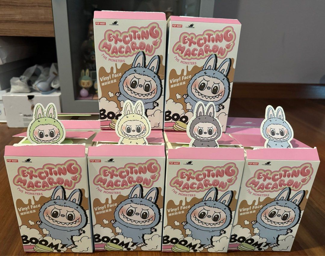 Labubu Macaron V1, Hobbies & Toys, Toys & Games on Carousell