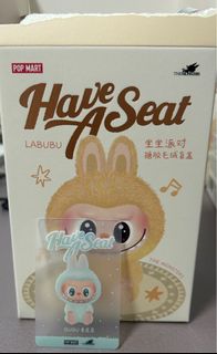 Labubu V2 Have A Seat, Hobbies & Toys, Toys & Games on Carousell