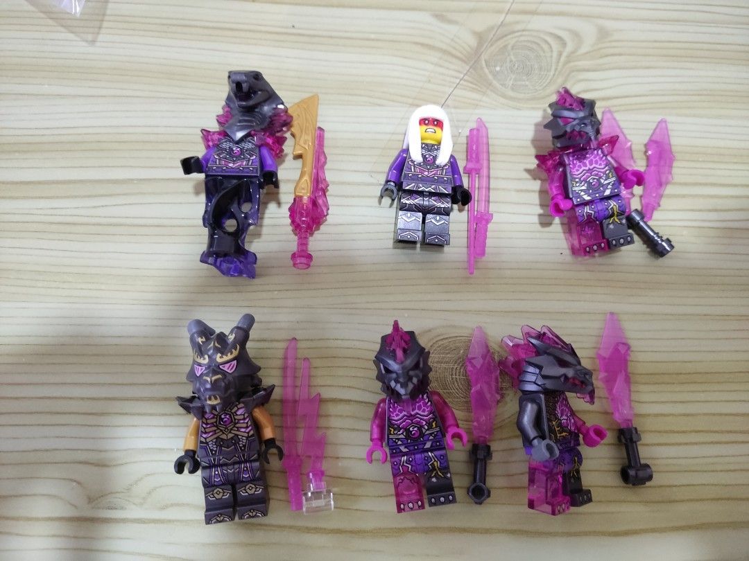 Lego Ninjago Crystallized minifigures, Hobbies & Toys, Toys & Games on ...