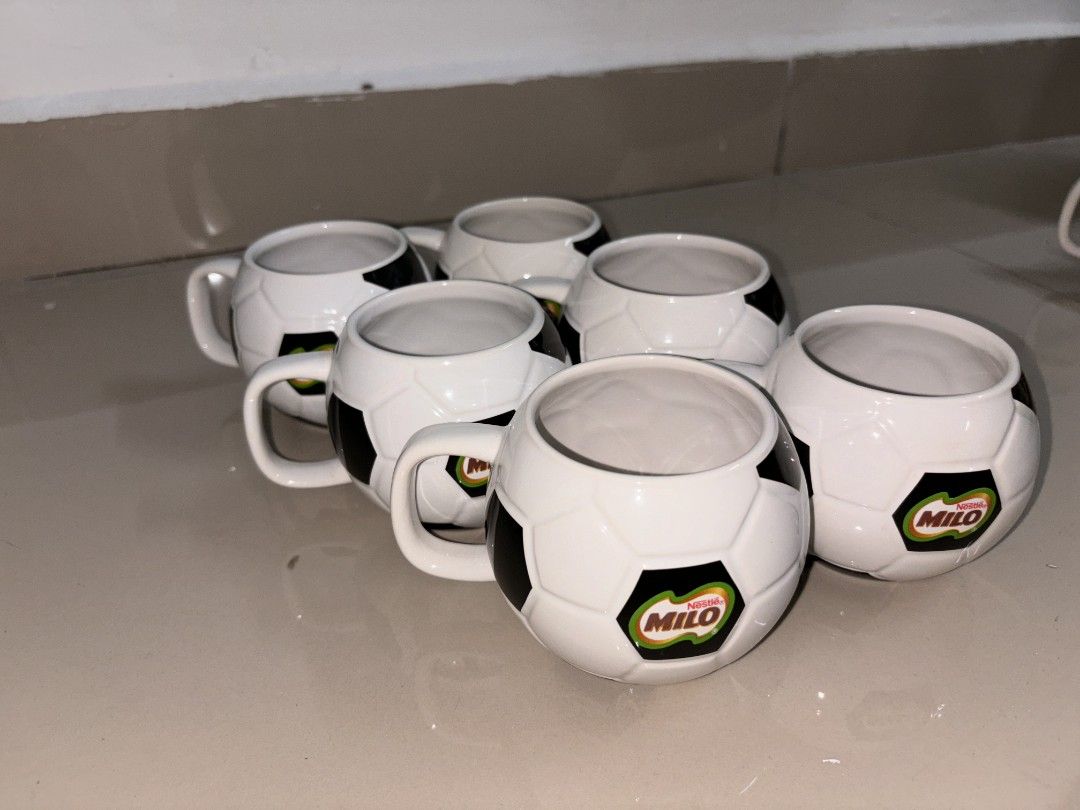 Limited Edition Football Milo Mugs, Furniture & Home Living ...